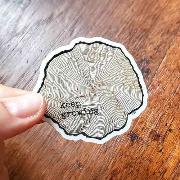 Office | Keep Growing Sticker | Poshmark